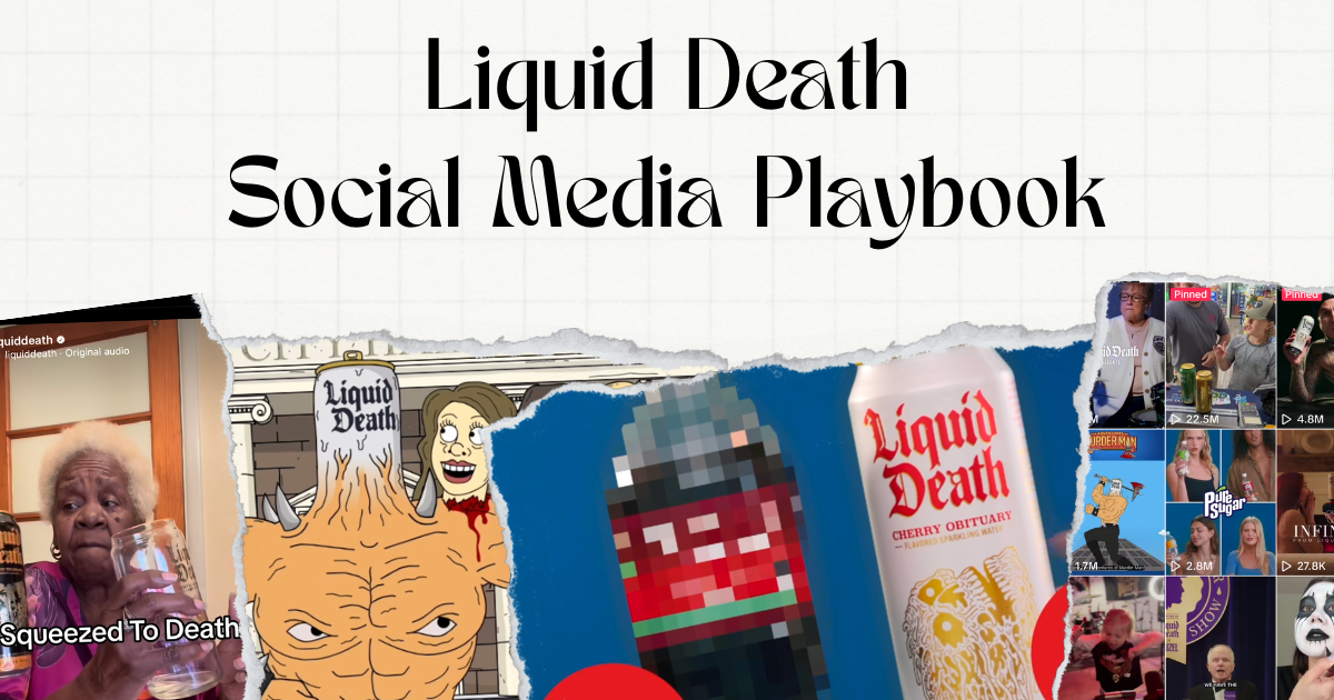 Liquid Death - The Right Way to Do Social Media for a Beverage