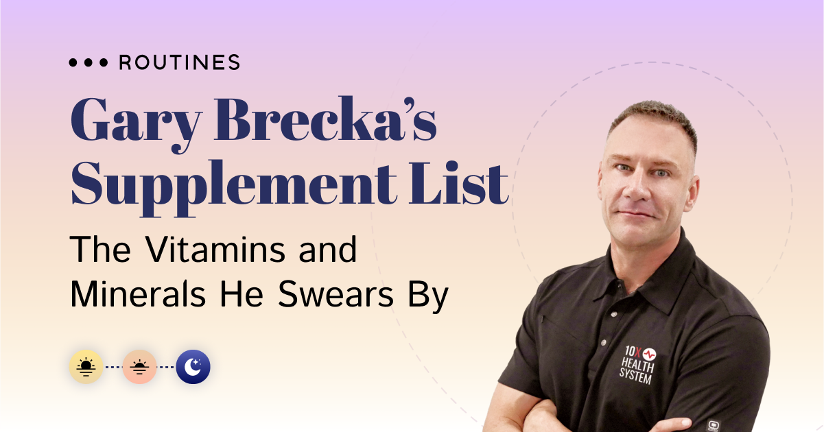 Could Gary Brecka’s Supplements Help You Live Longer and Stronger?