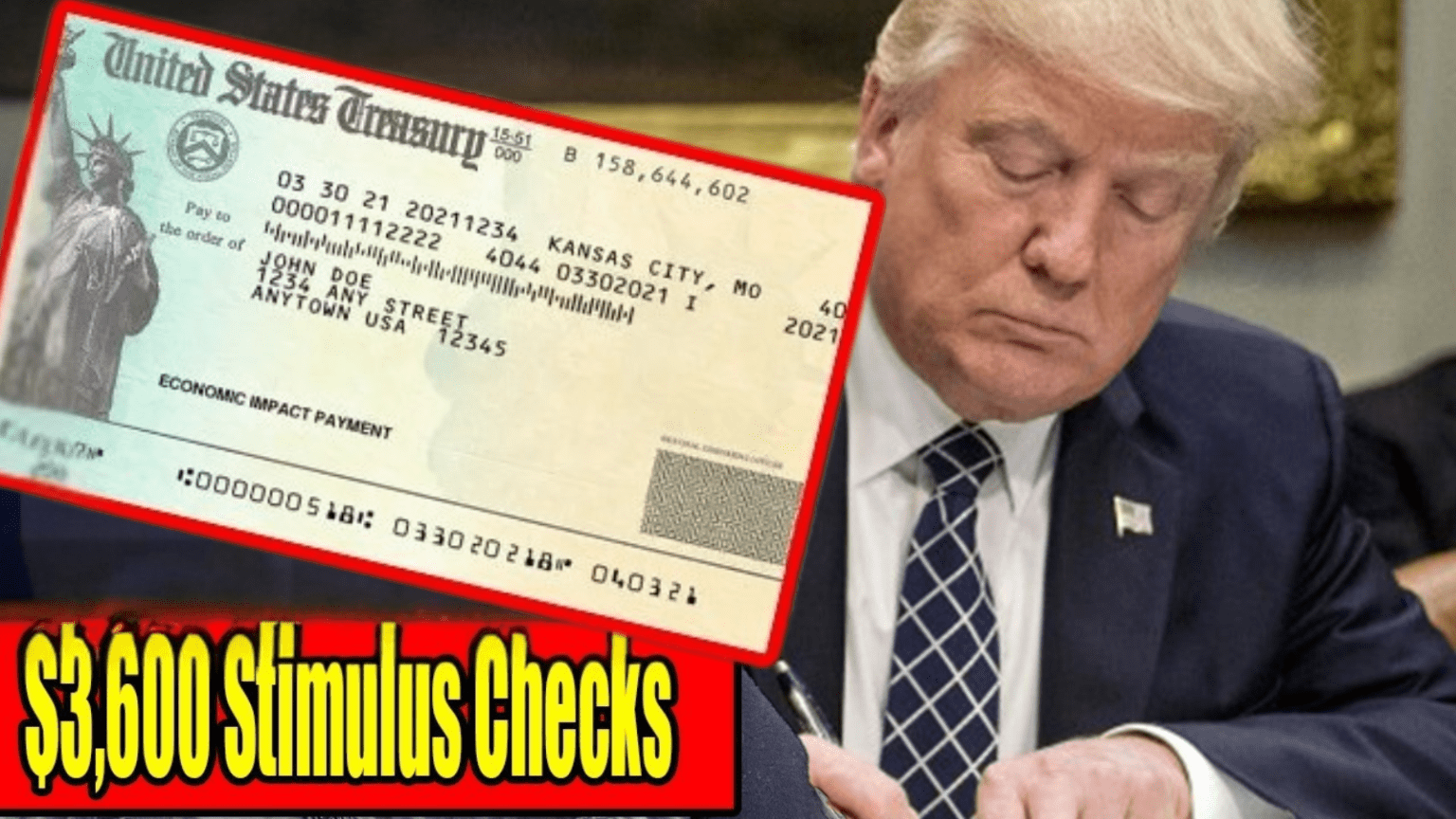 President Trump Announces Tariff Stimmy Checks, Here’s How Much You Can ...