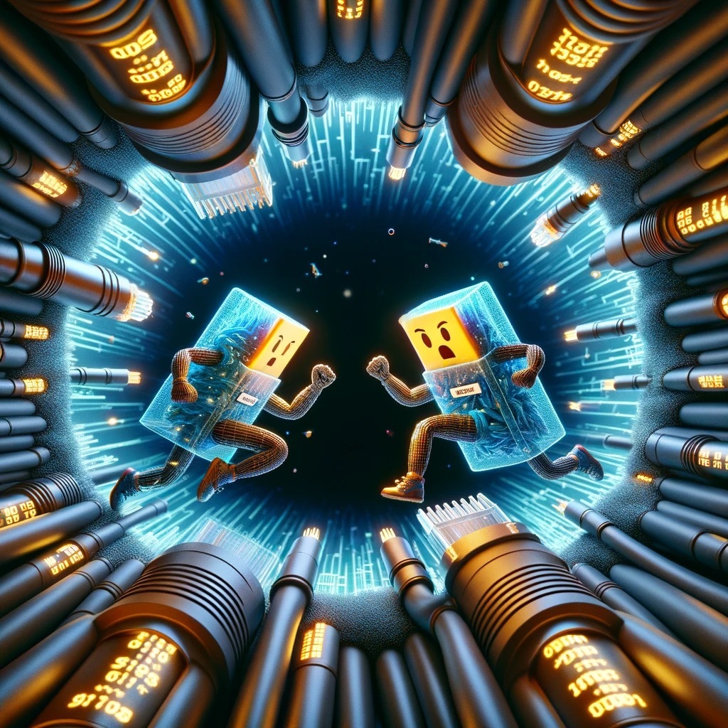 „But, what if two OSC messages are sent at the exact same time? I mean ...