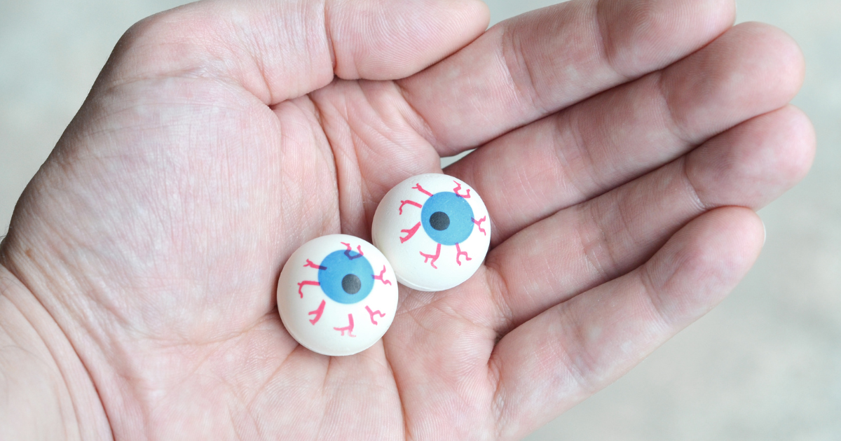 Mary's Eyeball Popped Out