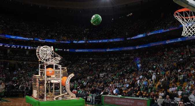 Basketball Shooting Robot Develops Sentience Immediately Regrets Existence