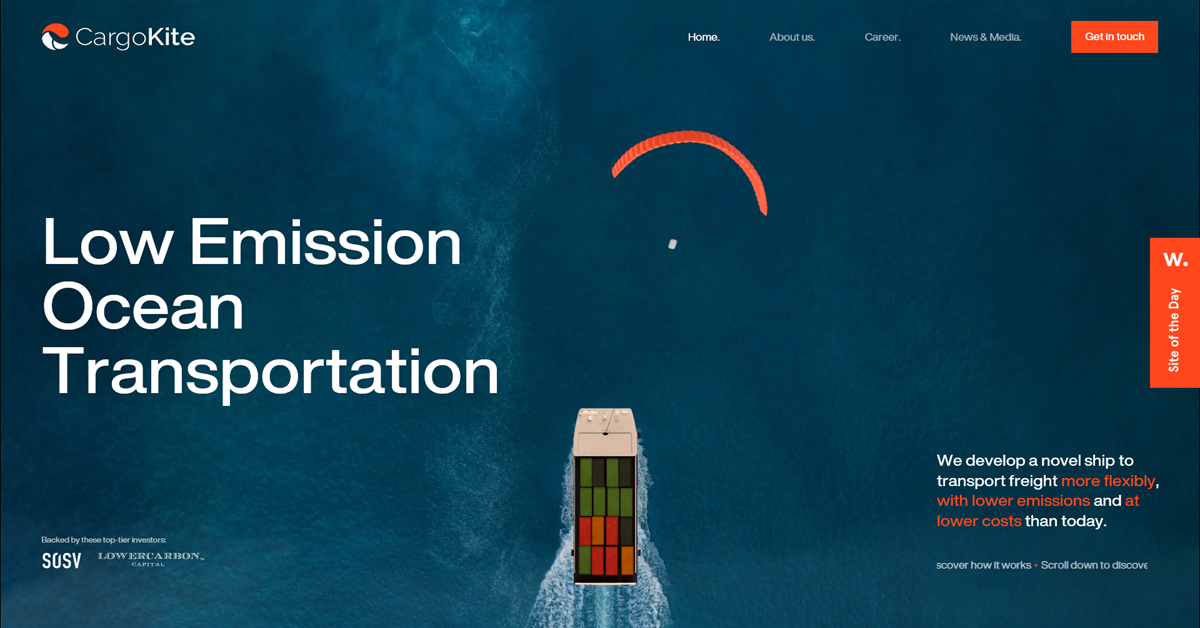 CargoKite: the 100% autonomous ship that needs no fuel