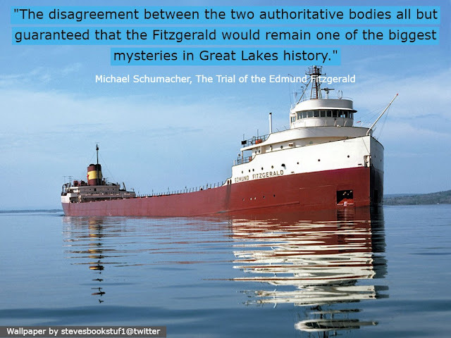 Wallpaper Wednesday: The Trial of the Edmund Fitzgerald