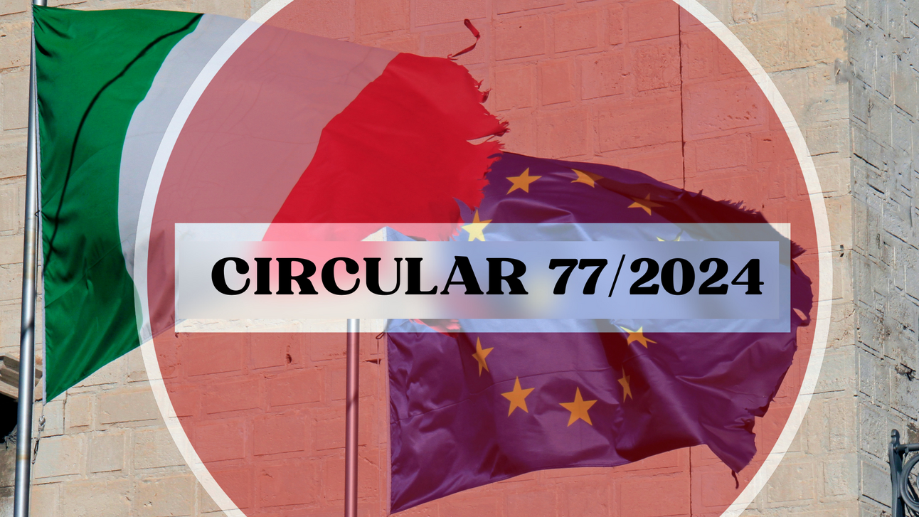 CUMPLE CON LA CIRCULAR 77/2024 Y OBTÉN TU CIUDADANÍA ITALIANA