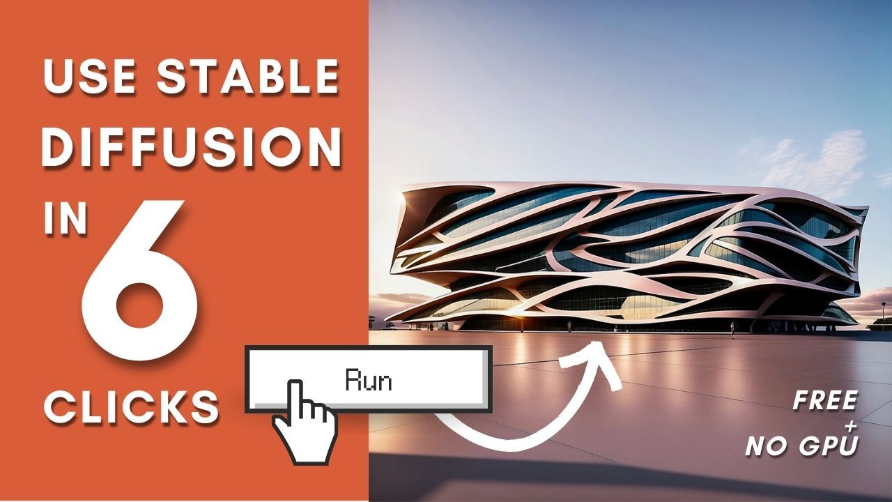 Use Stable Diffusion & ControlNet in 6 Clicks For FREE (no GPU or ...