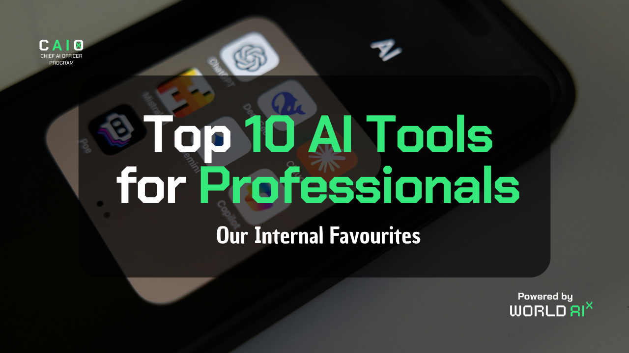 10 AI Tools Every Executive Should Use