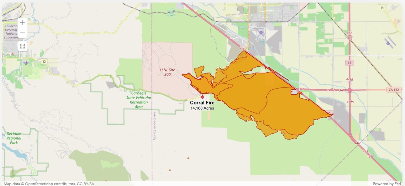 Corral Fire Kicks Off 2024 Fire Season