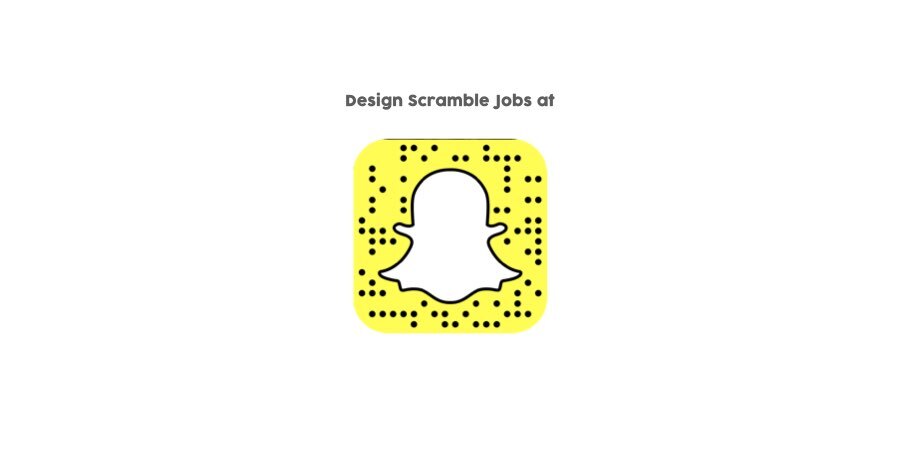 ️ #20 - Design Jobs at Snap Inc!