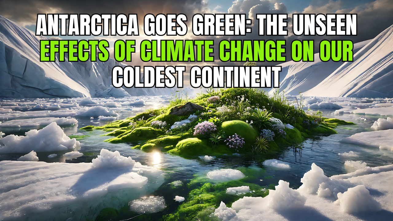 🌱 Antarctica Goes Green: The Unseen Effects of Climate Change on Our ...