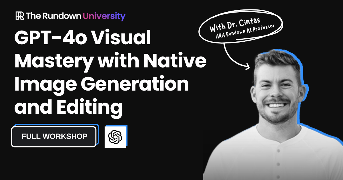 🖌️ Generate professional images with GPT-4o [Workshop]
