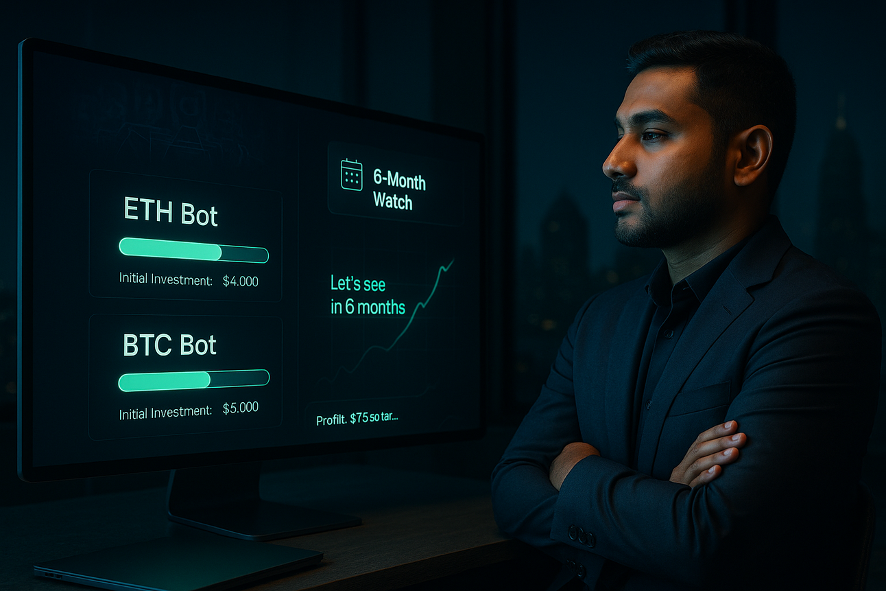 Today I will show you my ETH and BTC bots.