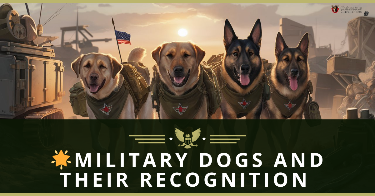 🐾 Military Dogs and Their Recognition 🌟