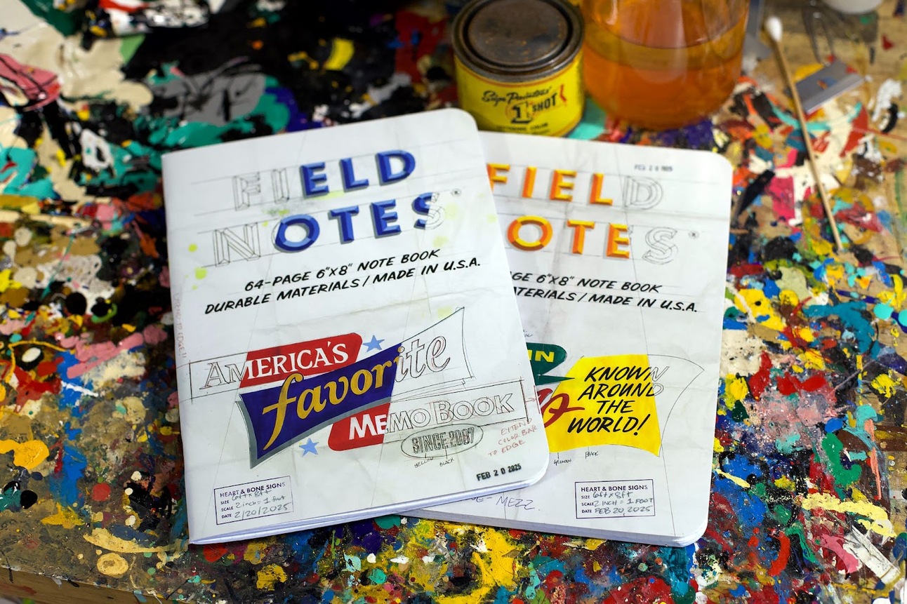 Field Notes Honors Mid-Century Signage with Bold Graphic Design