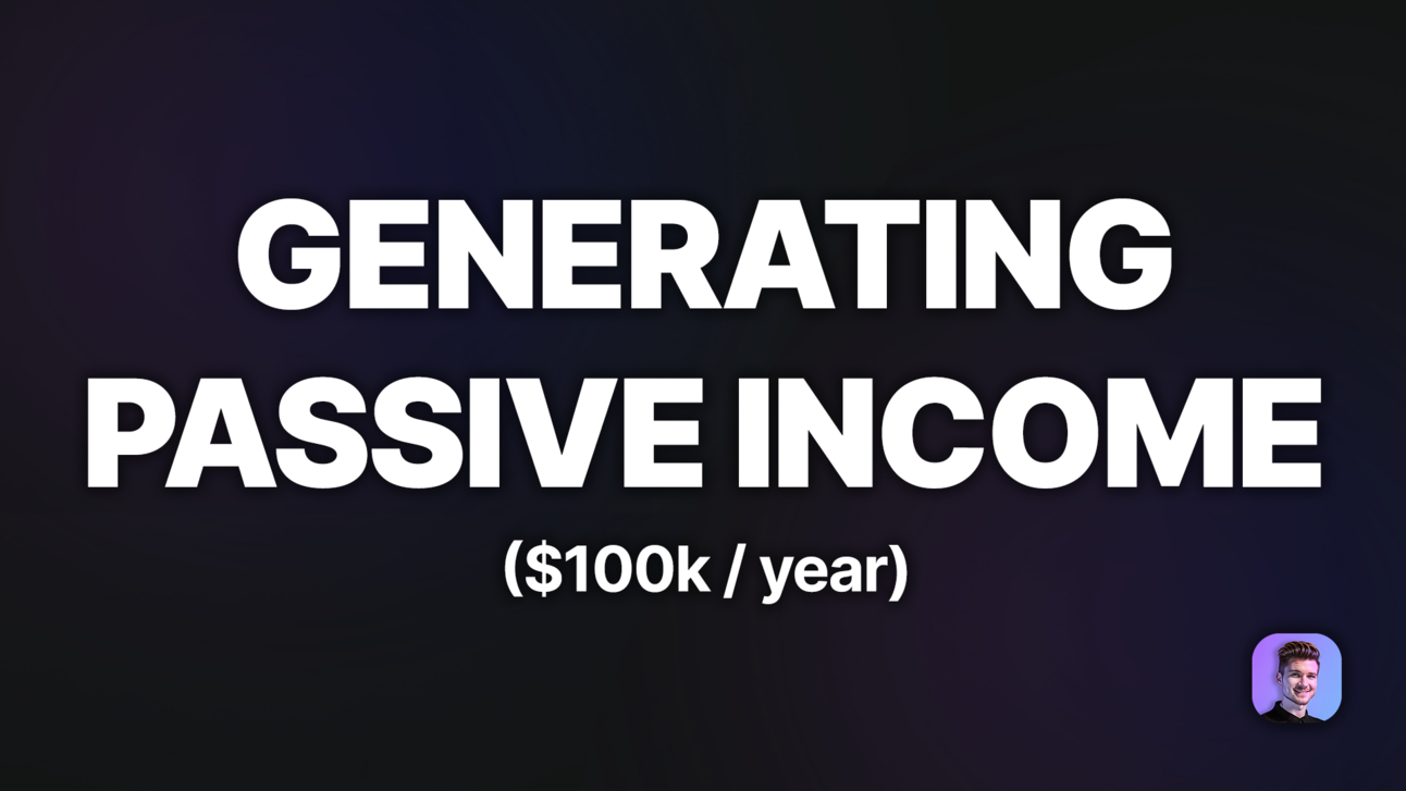 How I Built a Passive Income Stream to 6 Figures