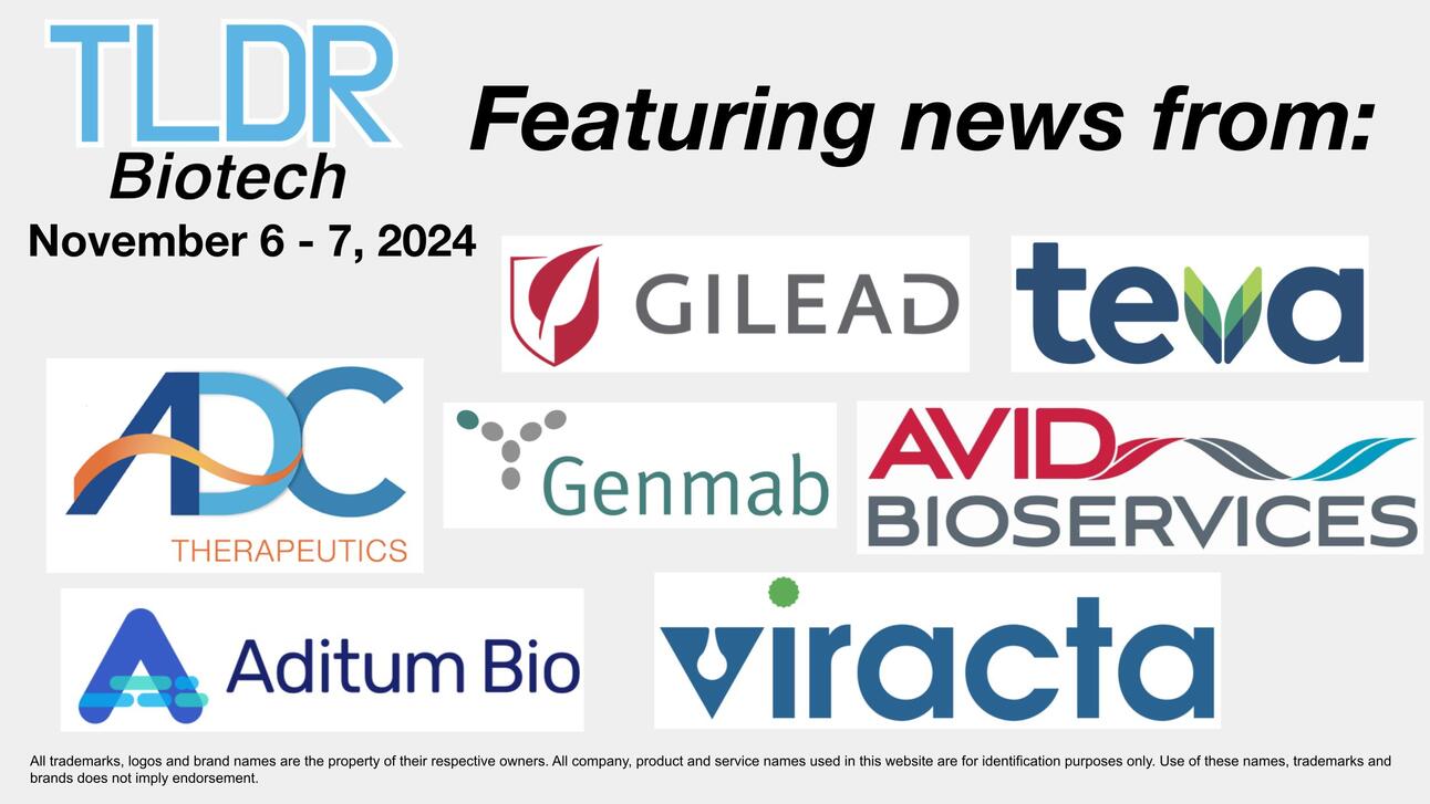 Biotech & Pharma Updates | November 6 - 7, 2024
