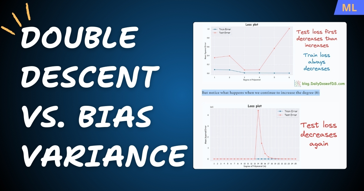 Double Descent in ML