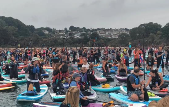 Days Out In Devon: Great Big Paddle Board Parade In Torbay