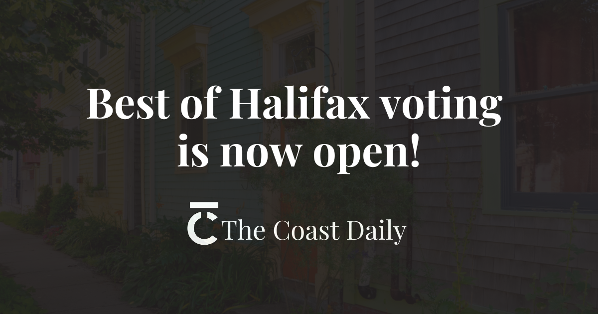 🗞️ Best of Halifax voting is now open!