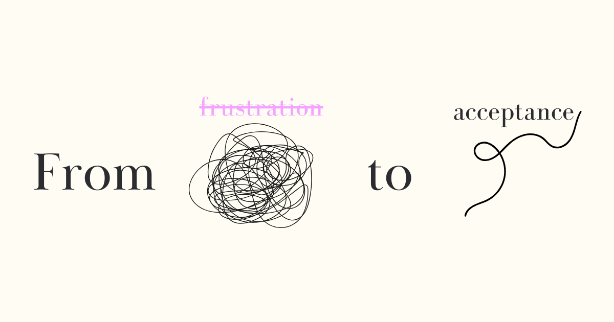 Manage your frustration at work