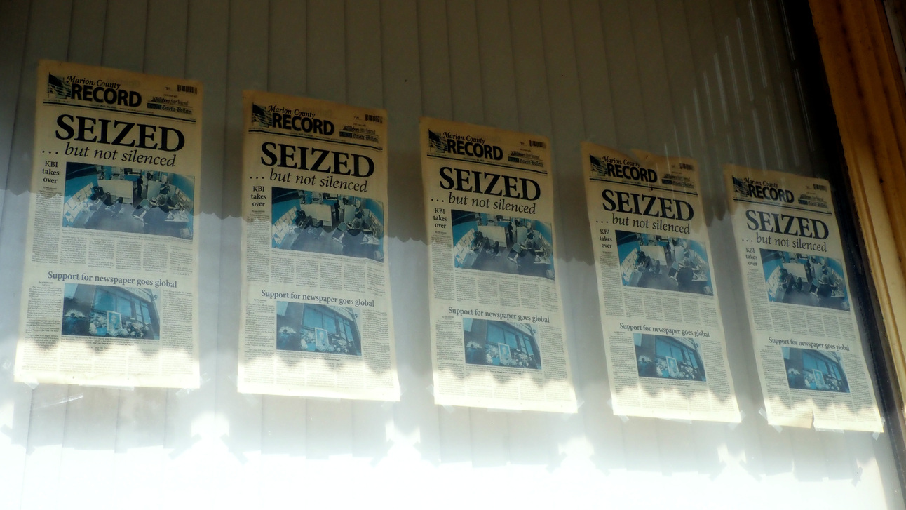 News of police raiding Kansas newspaper unfolded like 'a novella ...