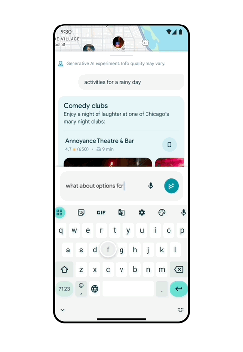 Google Maps launched Location Discovery