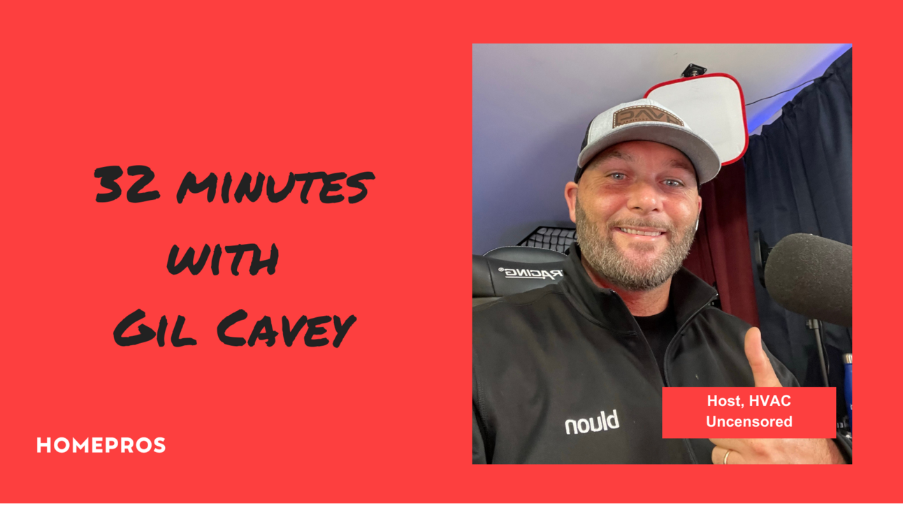 32 minutes with HVAC Uncensored's Gil Cavey