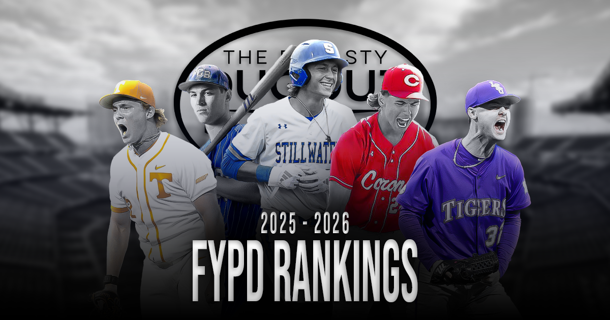 2025 FYPD Fantasy Baseball Rankings: Top 50 MLB Draft Prospects