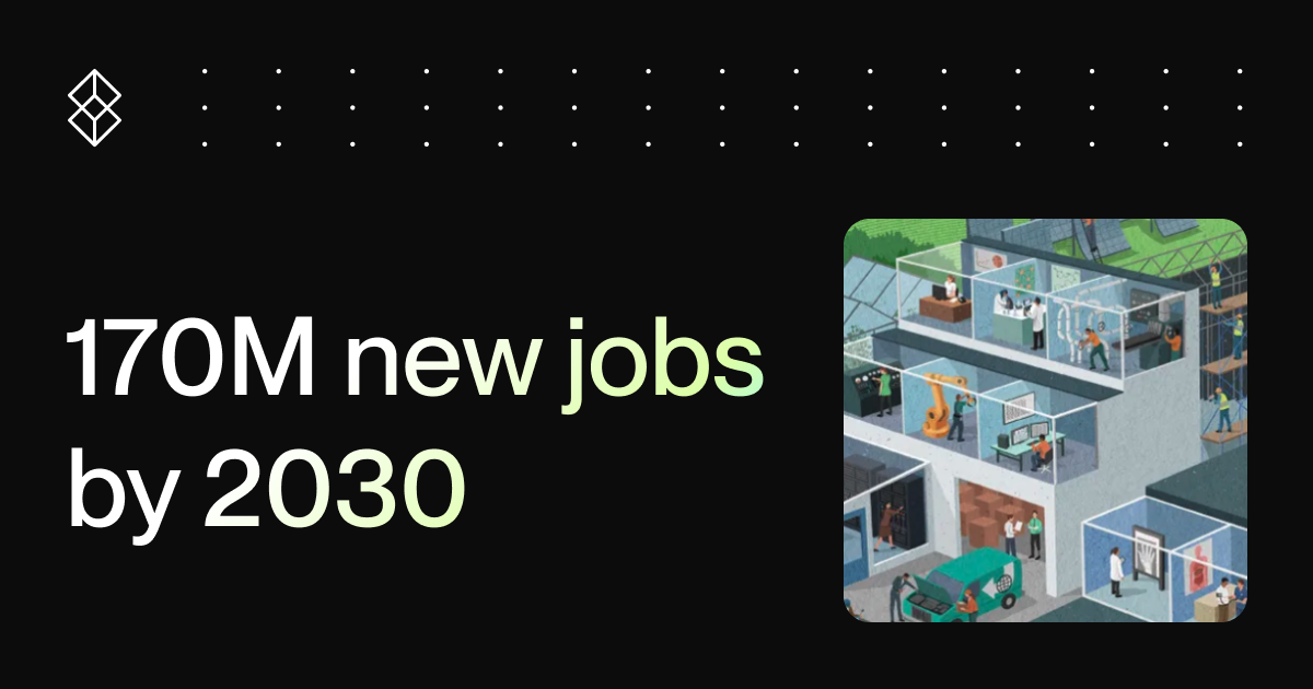 170M new jobs by 2030?