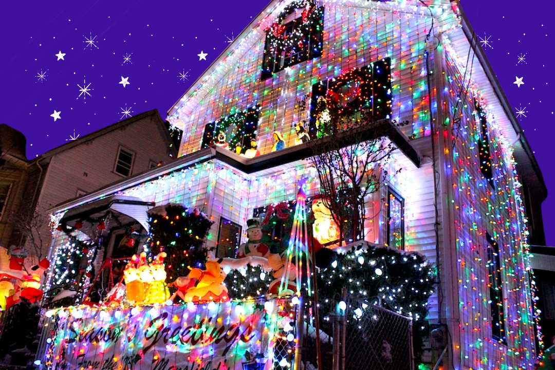 😛🎄 Boston’s holiday motto: GET LIT!