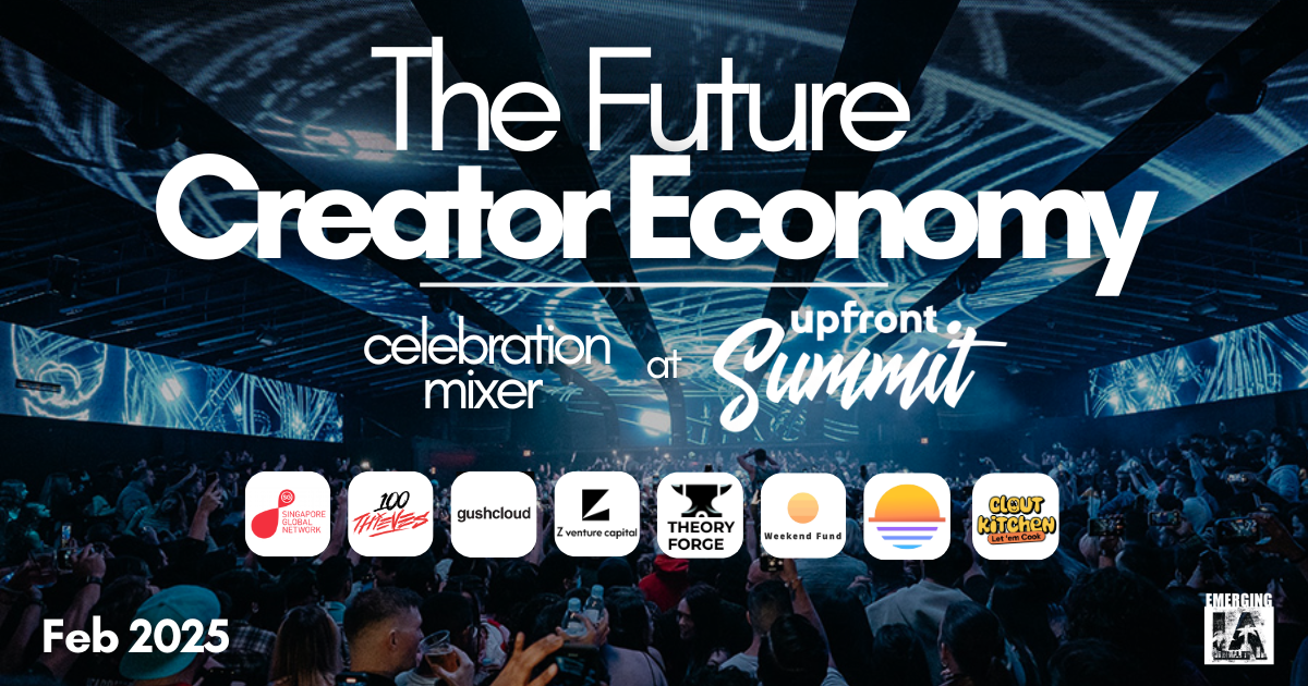 🌴 Upfront Summit Founder & Creator Mixer