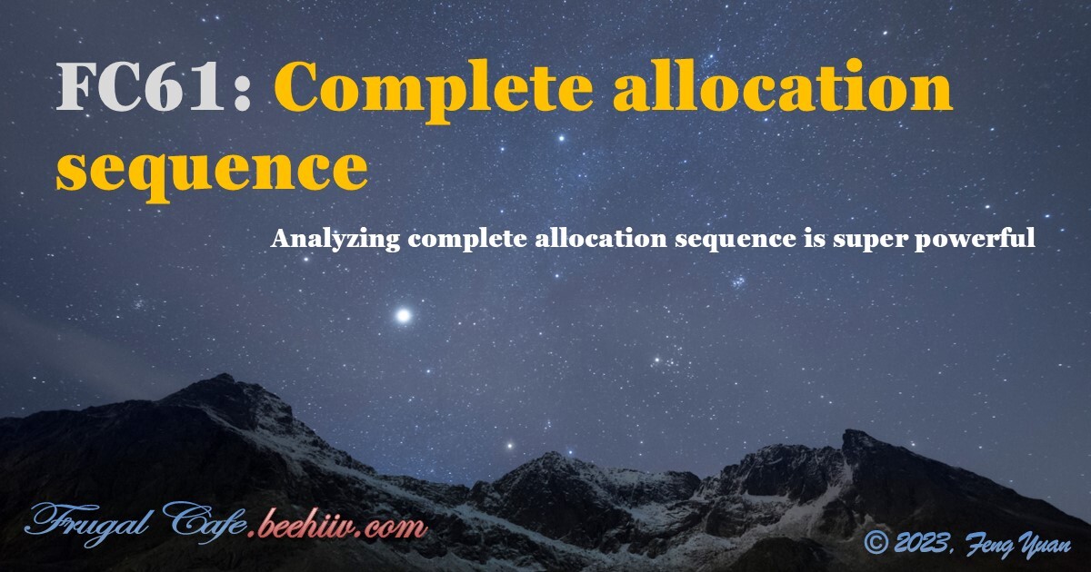 FC61: Complete allocation sequence