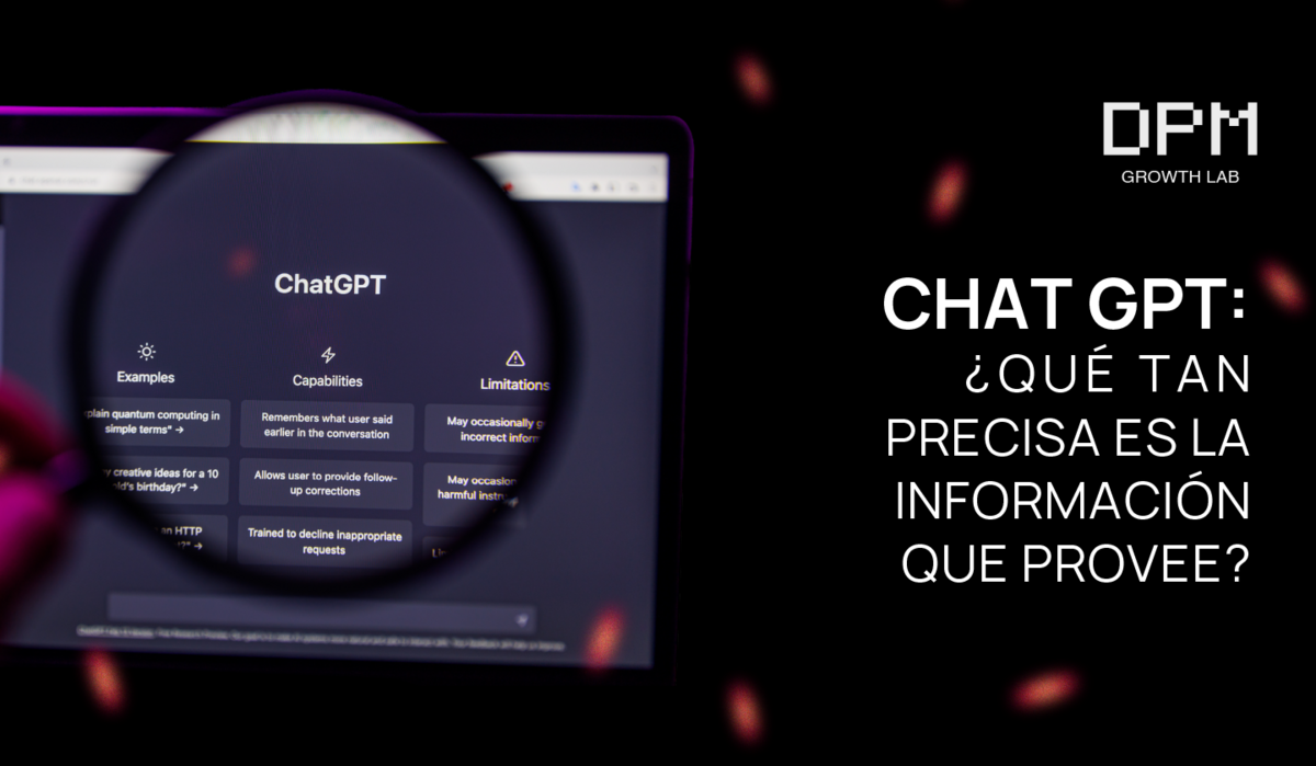 Chat GPT: ¿qué tan precisa es la información que provee?