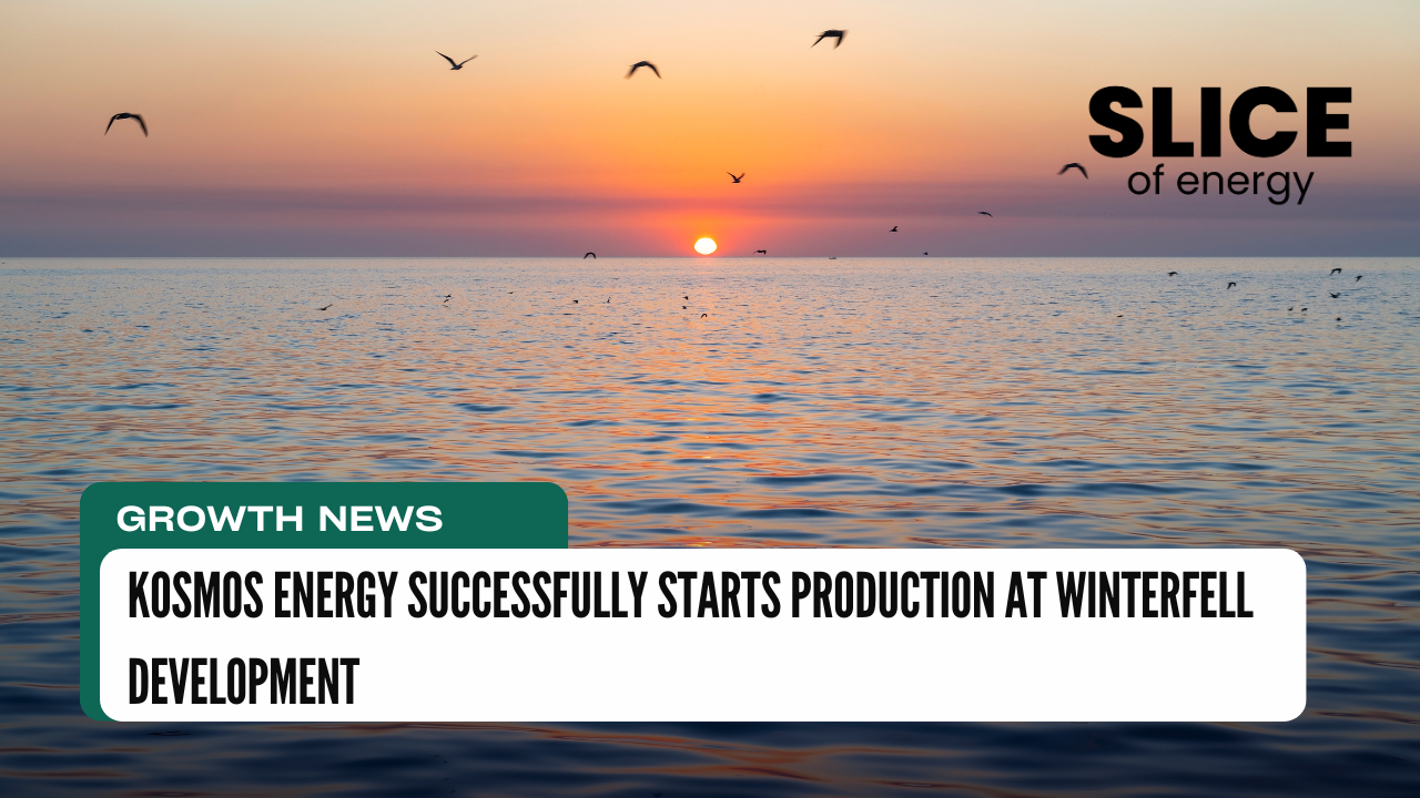 Kosmos Energy Successfully Starts Production at Winterfell Development