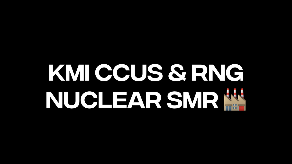 Kinder Morgan's latest in energy transition