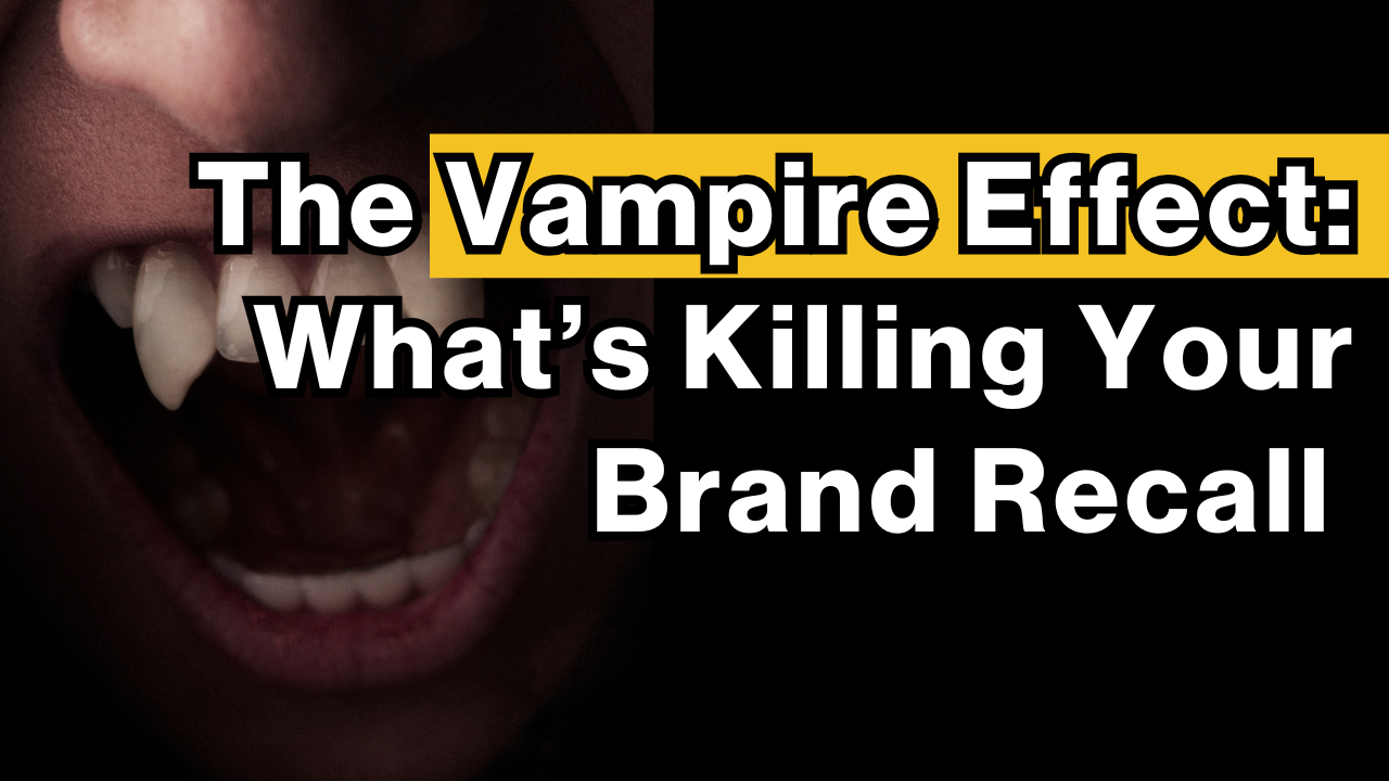 ⚫️🟡 How the 'Vampire Effect' is Hurting Your Content