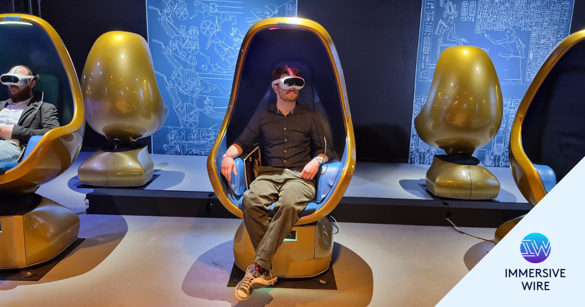 "Look at my VR experience, ye mighty, and...!" Ramses & the Pharaoh’s ...