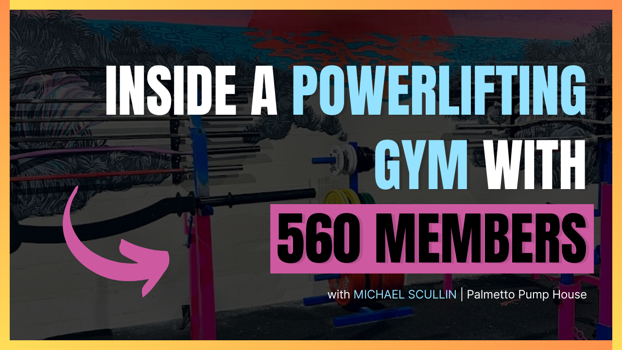 Inside a powerlifting gym with 560 members