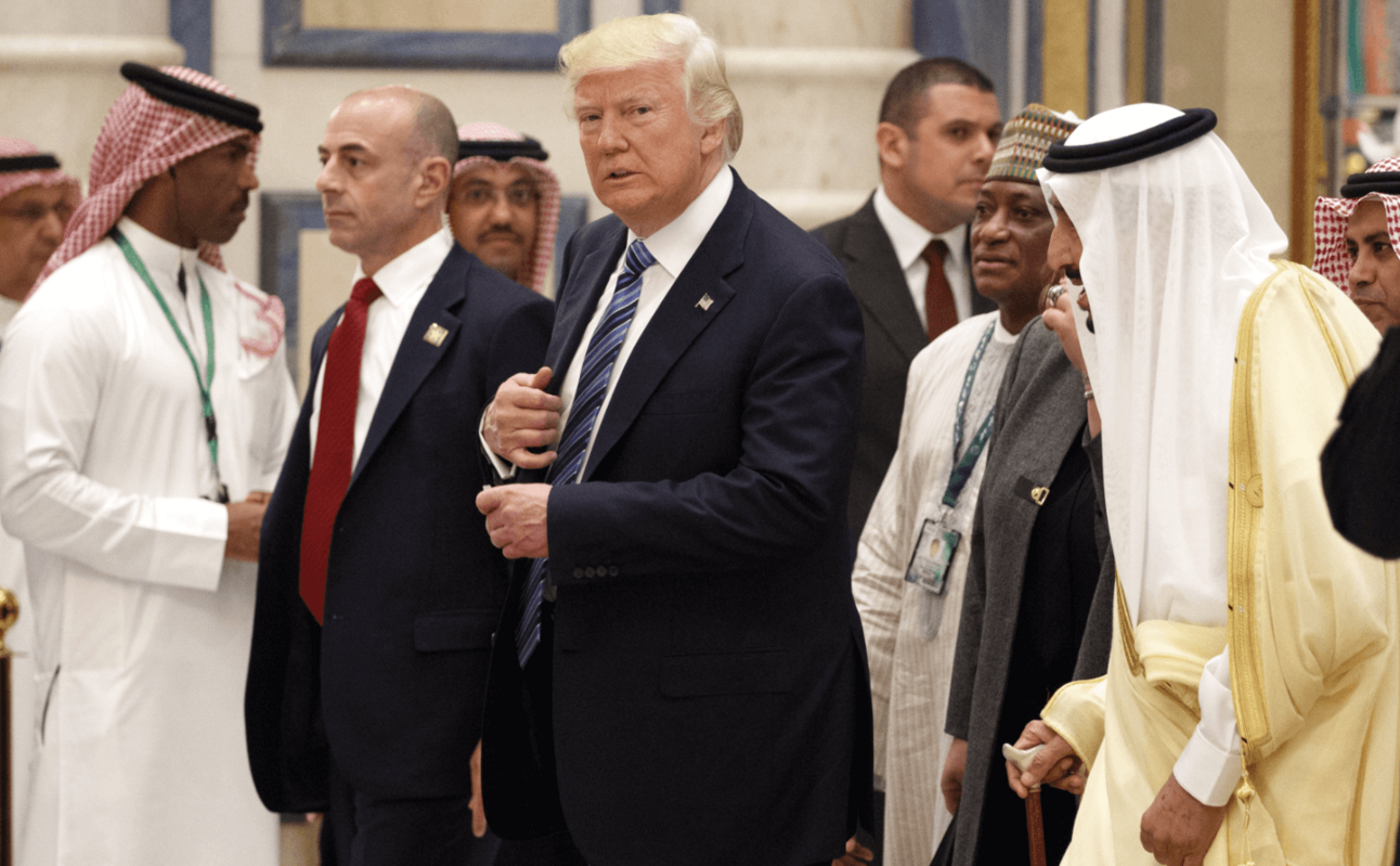 Trump Embarks on First Middle East Trip of Term, Visiting Saudi Arabia ...