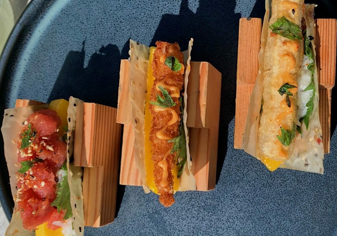 3 new ways to sushi! Unique sushi taco flavours to try at Earls Kitchen ...