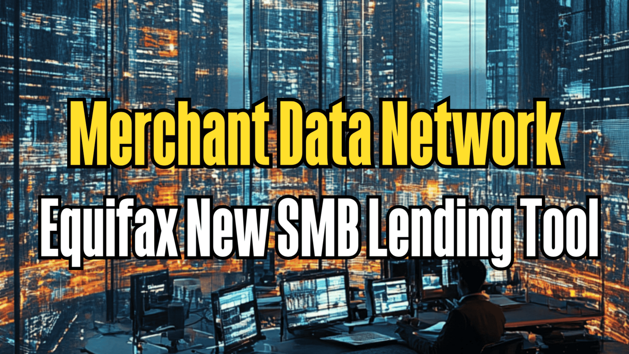 Merchant Data Network for Lenders