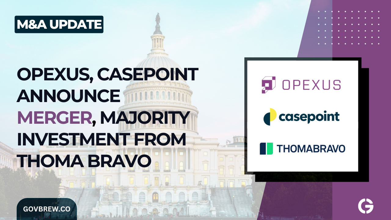 Opexus, Casepoint Announce Merger, Majority Investment from Thoma Bravo