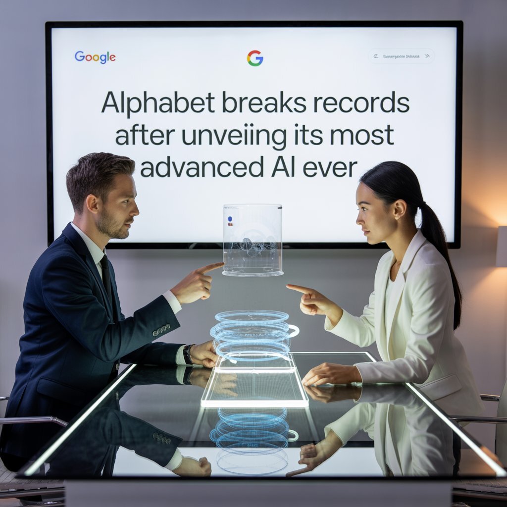 💥Alphabet Breaks Records After Unveiling Its Most Advanced AI Ever