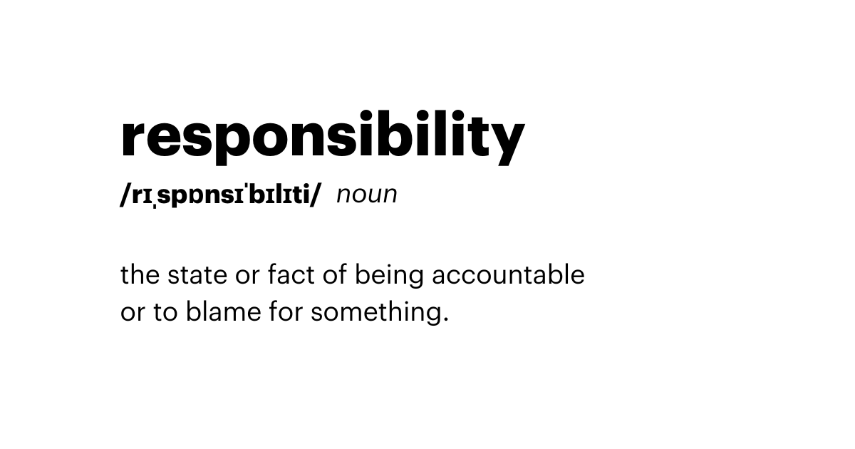Creators, it’s time to take responsibility