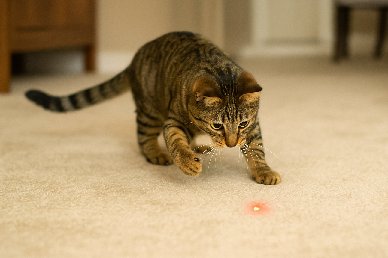 Why Do Cats Like Laser Pointers? The Feline Fascination with the Red Dot