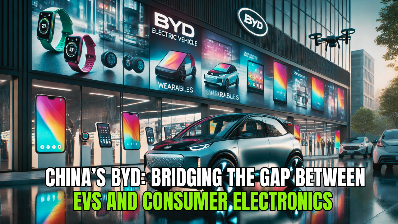 🌱 China’s BYD: Bridging the Gap Between EVs and Consumer Electronics 🚗📱💻