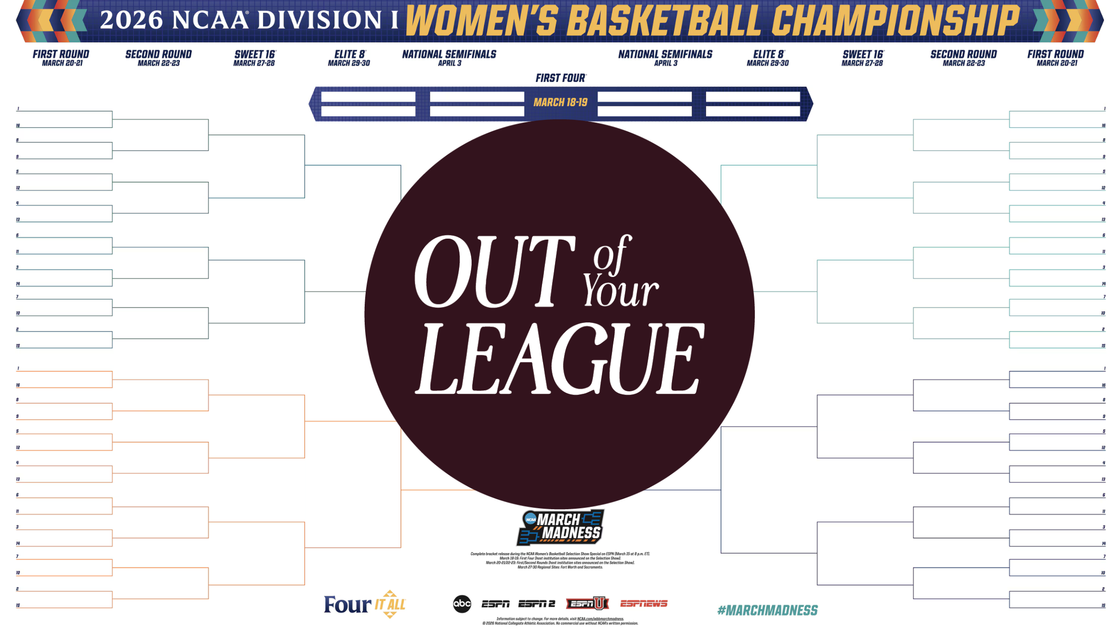 Join the OOYL March Madness Bracket Pool!