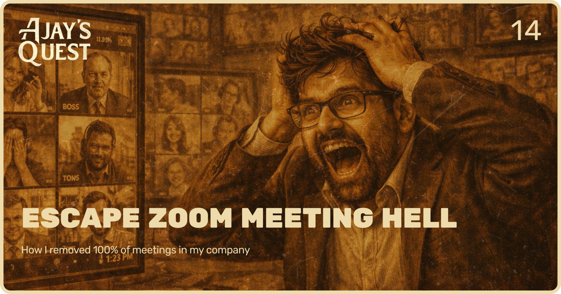 How to Escape Zoom Meeting Hell