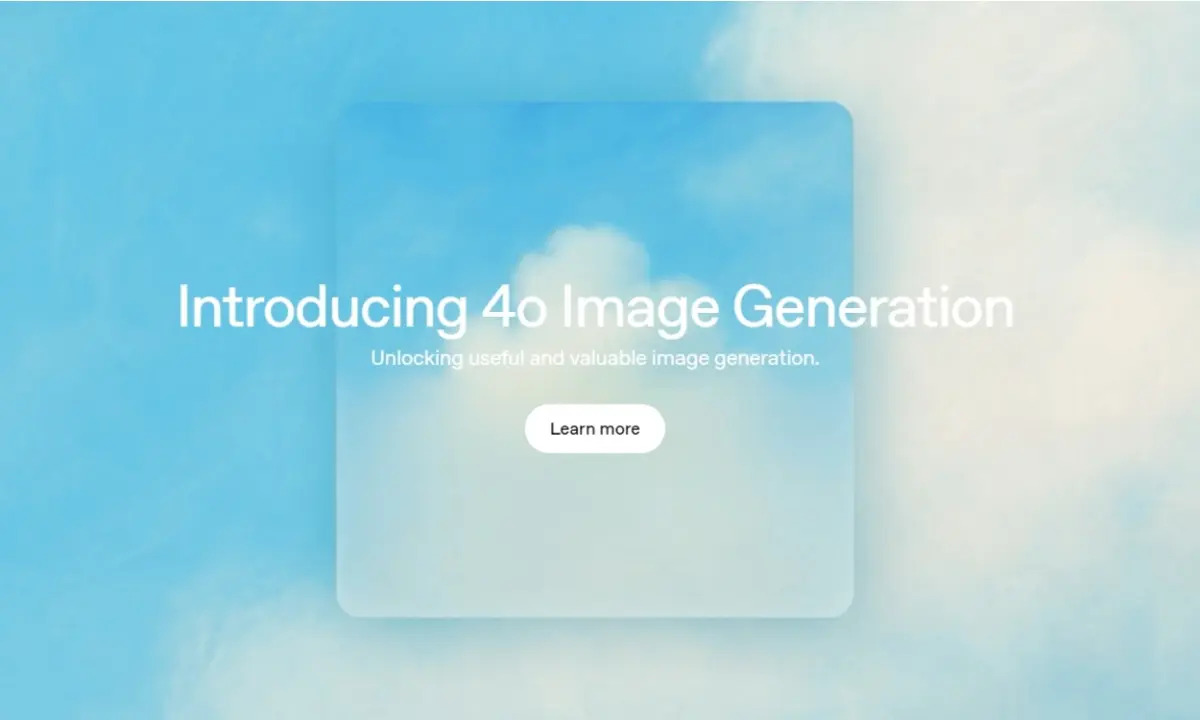 OpenAI Launches GPT-4o Image Generation