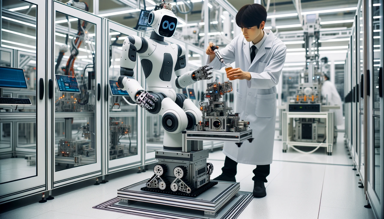 NVIDIA uses AI to train robots